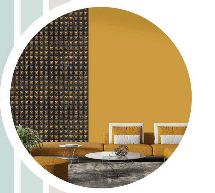 Midnight Gold PVC Panel – Myindianthings