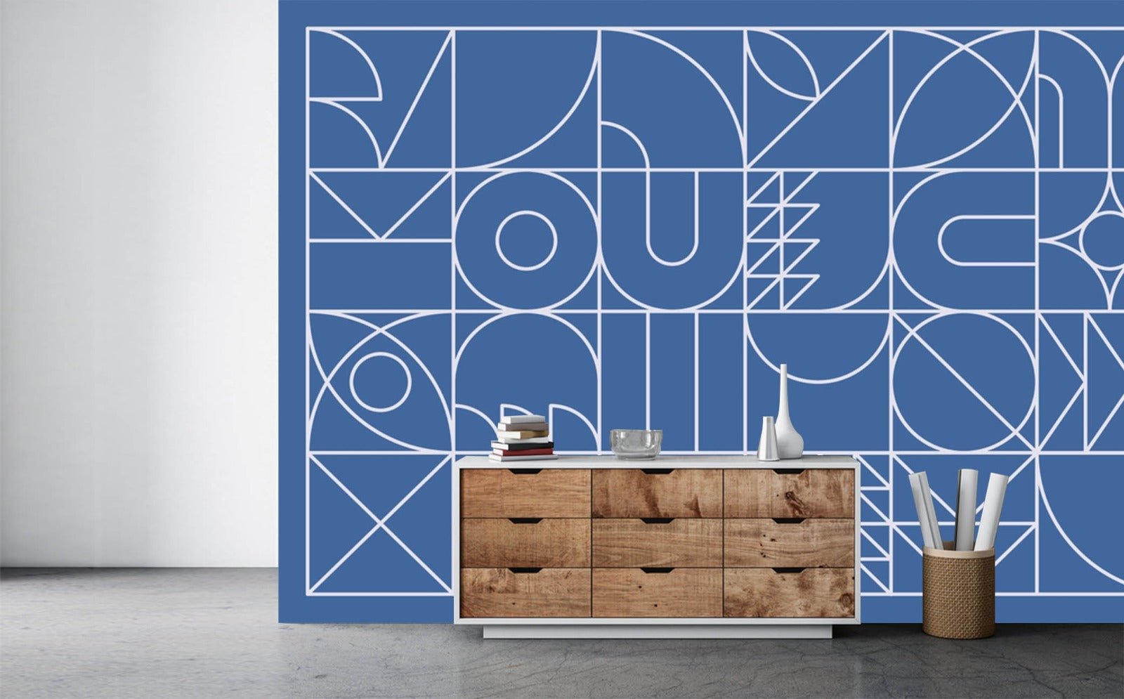 Abstract Vector Lines Theme Geometric Wallpaper – Myindianthings