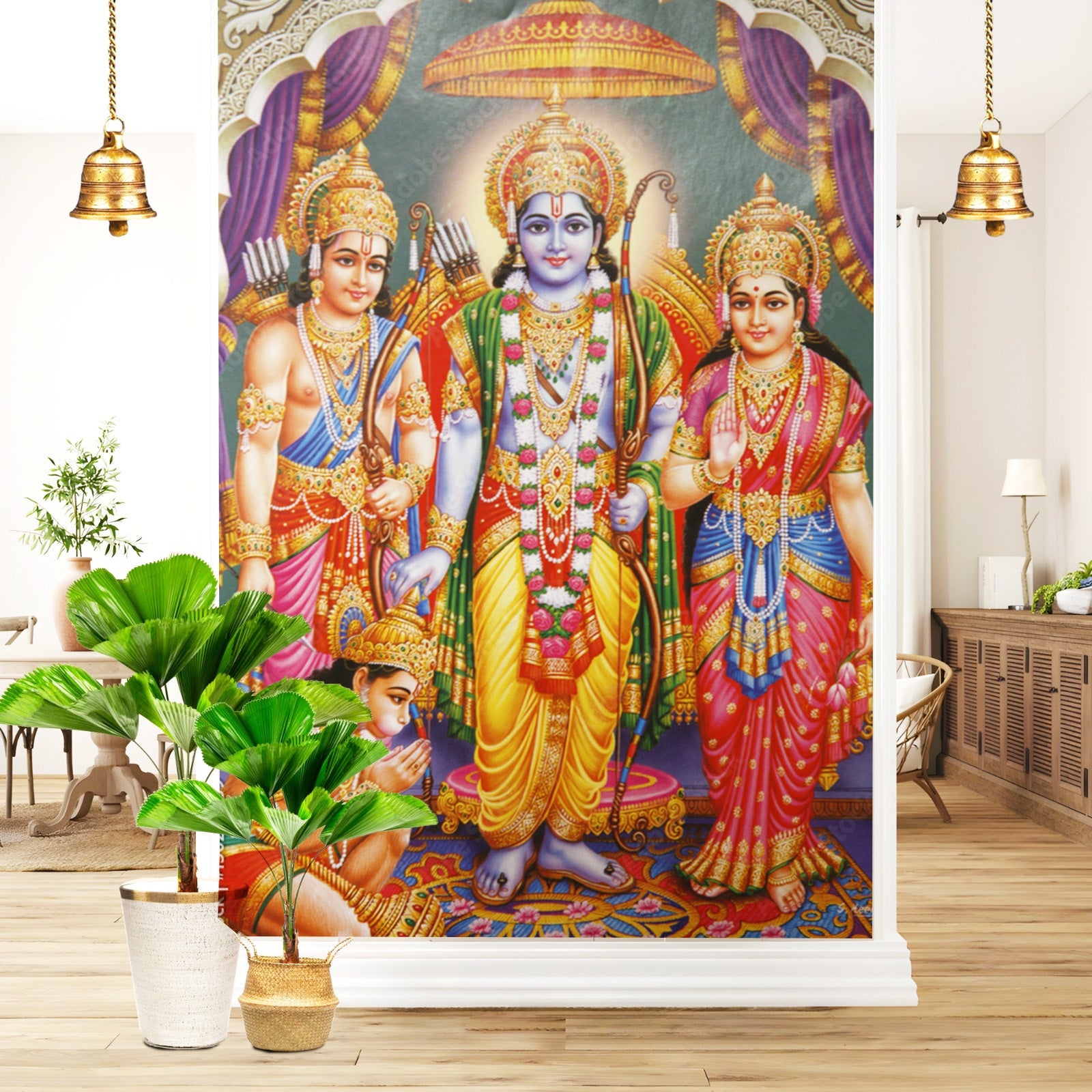Eternal Devotion Hanuman Ji Wallpaper – Myindianthings