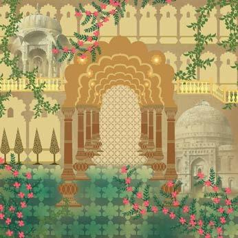 Gorgeous Indian Pattern Wallpaper – Myindianthings