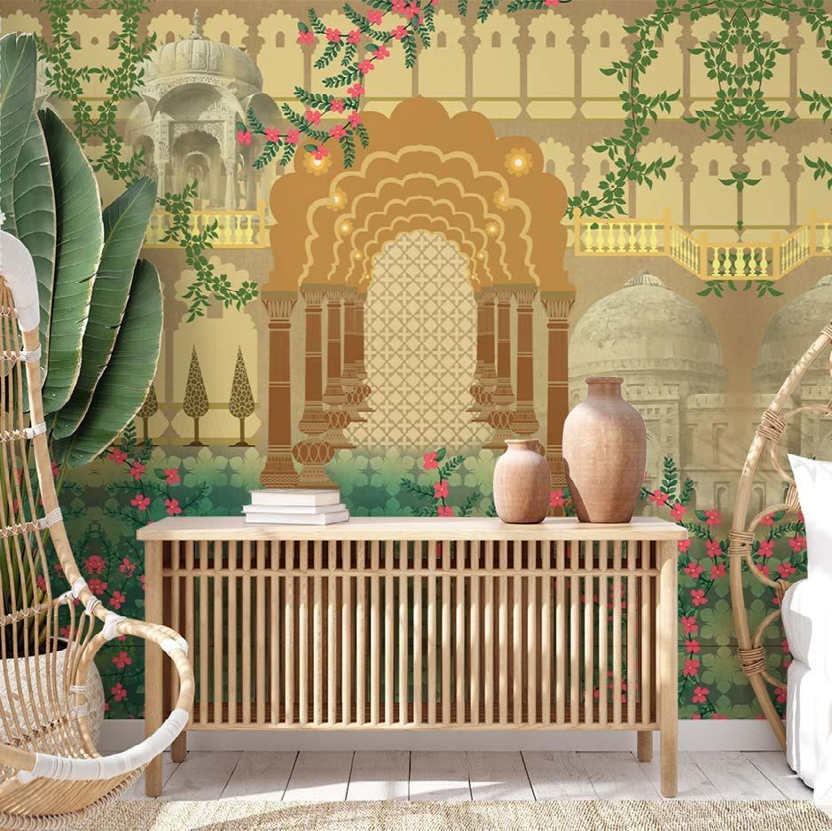 Gorgeous Indian Pattern Wallpaper – Myindianthings