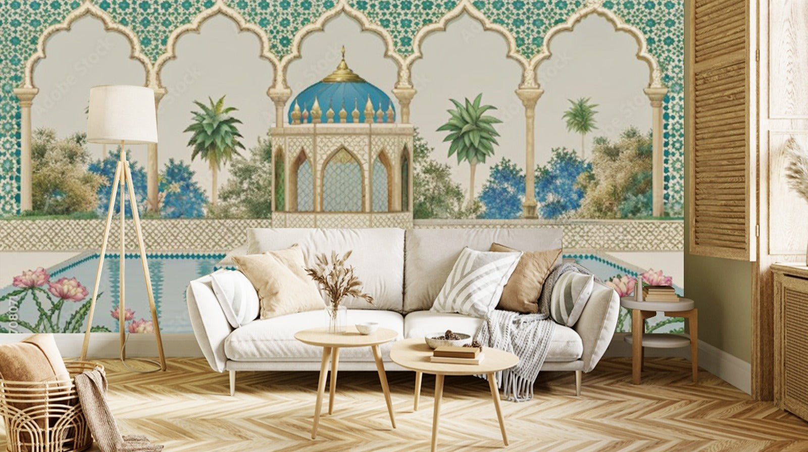 Mughal Dynasty Theme Wallpaper – Myindianthings