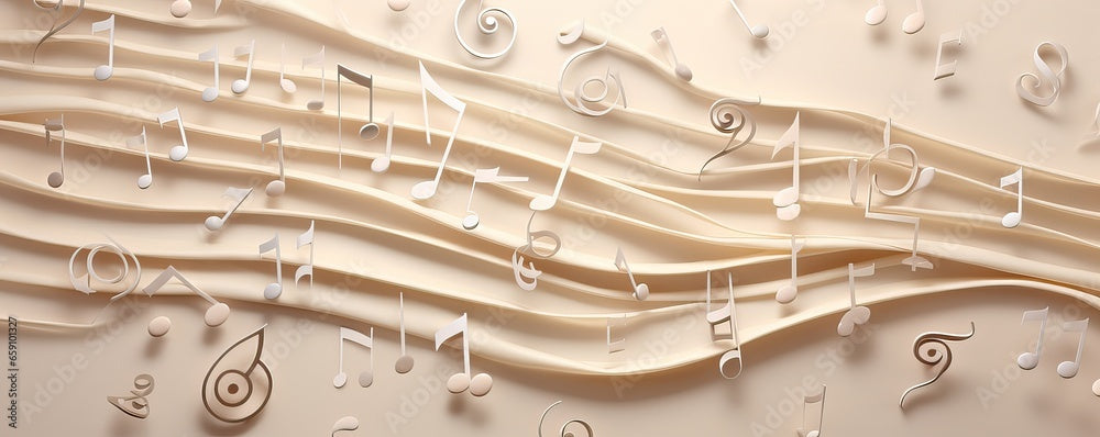 Musical Core Textured Music Wallpaper – Myindianthings