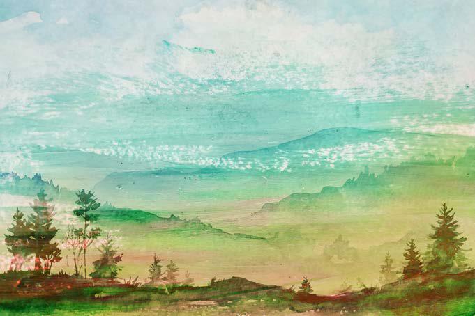 Oil Painting Theme Natural Wallpaper – Myindianthings