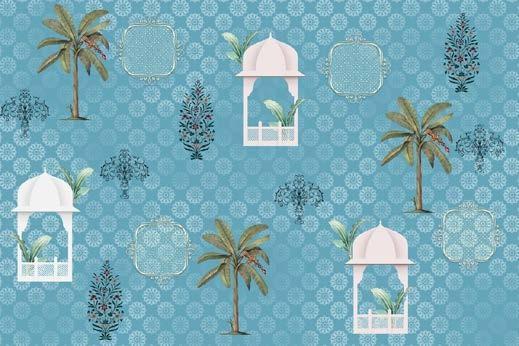 Ravishing Indian Pattern Wallpaper – Myindianthings
