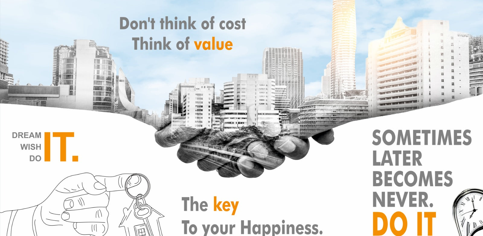 Real State Core Values Quote Theme Office Wallpaper – Myindianthings