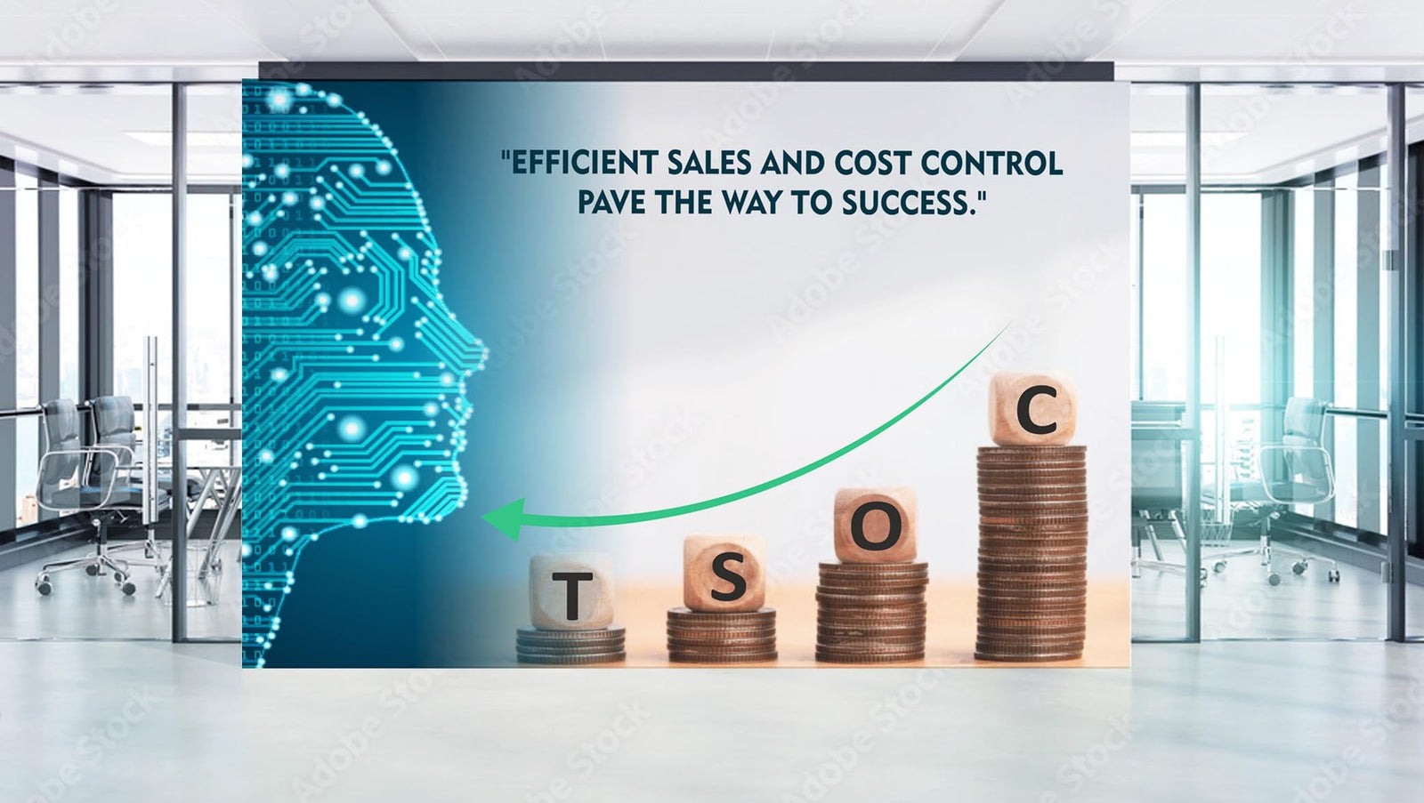 Sales Motivation Theme Office Wallpaper – Myindianthings