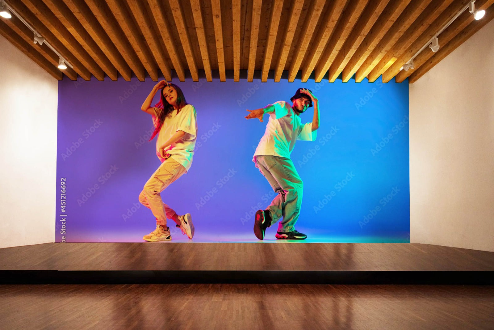 Two Young Dancers Theme Wallpaper – Myindianthings