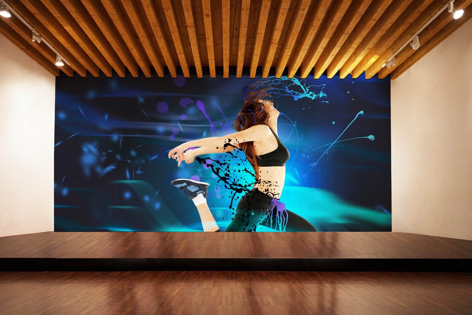 Young Female Dancer Theme Wallpaper – Myindianthings