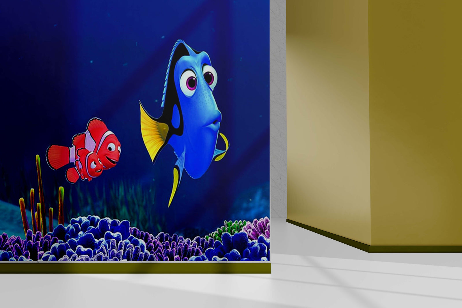 Blue finding Nimo wallpaper for kids – Myindianthings