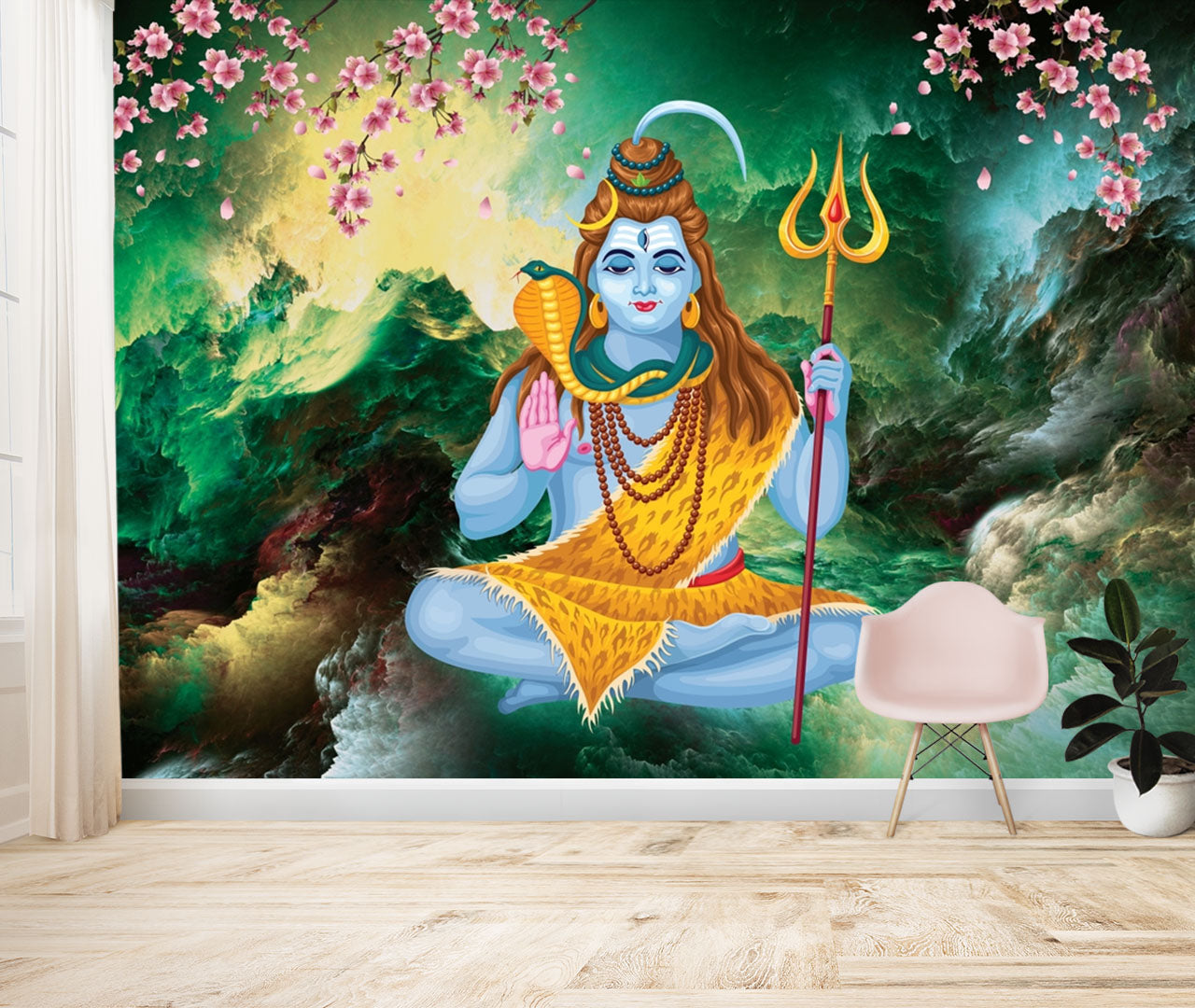 Lord Mahadev Customised Wallpaper – Myindianthings