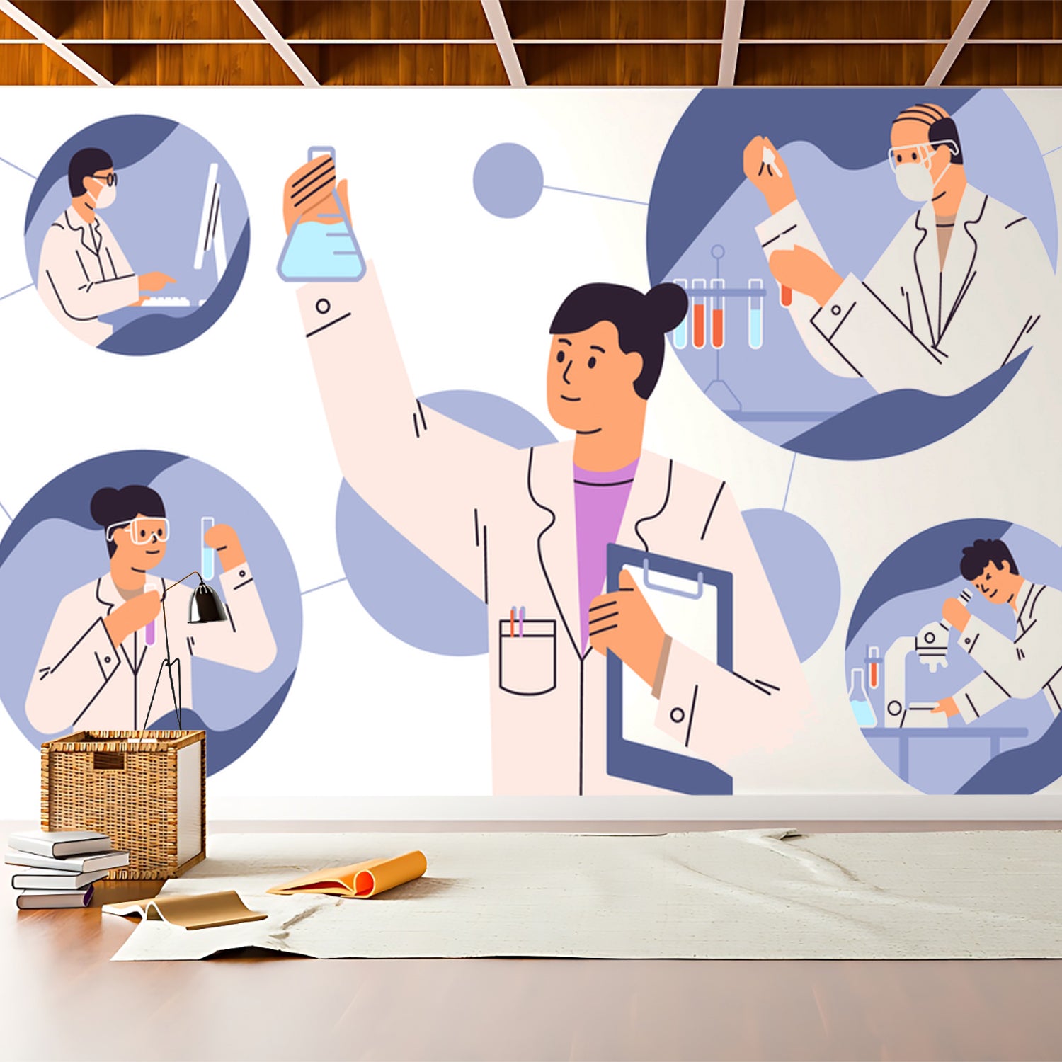 Scientists White Wallpaper – Myindianthings