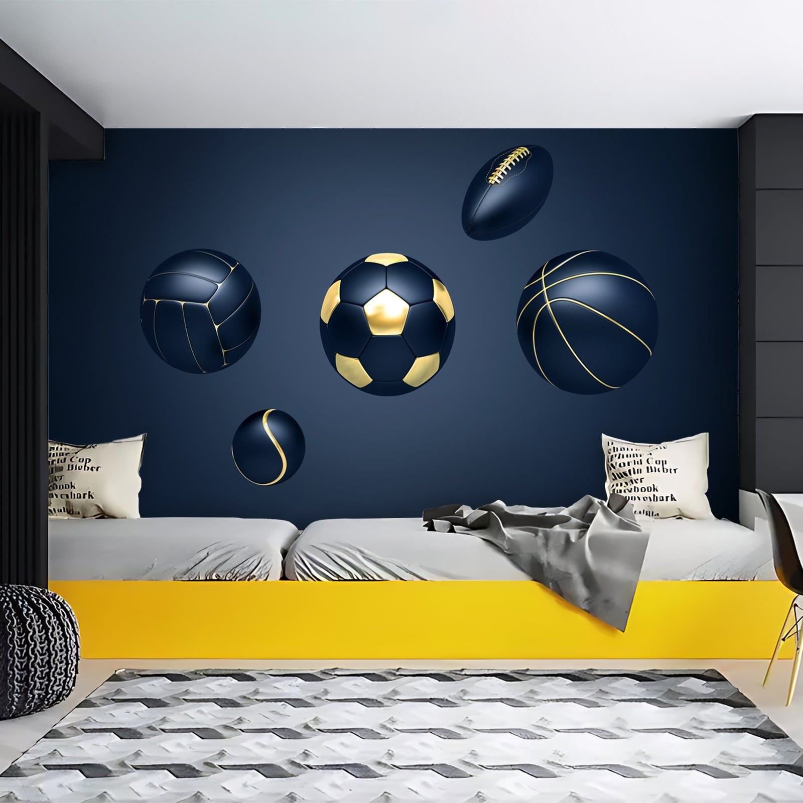 Sports Wall Mural Wallpaper – Myindianthings