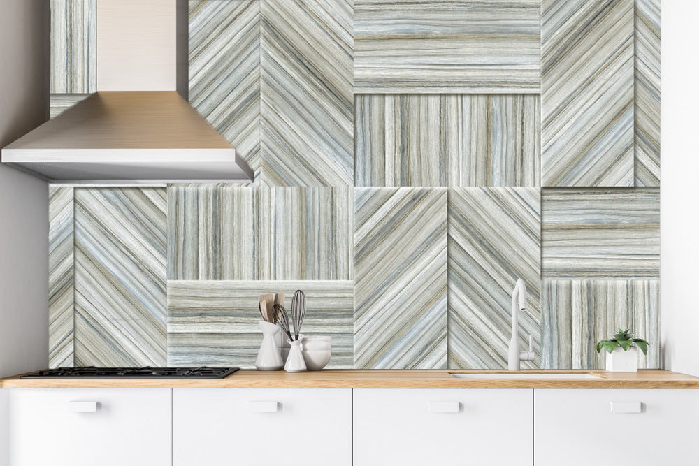 Beautiful Kitchen Tiles Pattern Customised Wallpaper – Myindianthings
