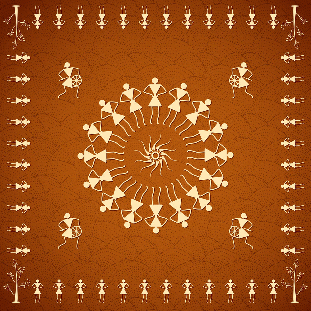 Tribal Life Wallpaper – Myindianthings