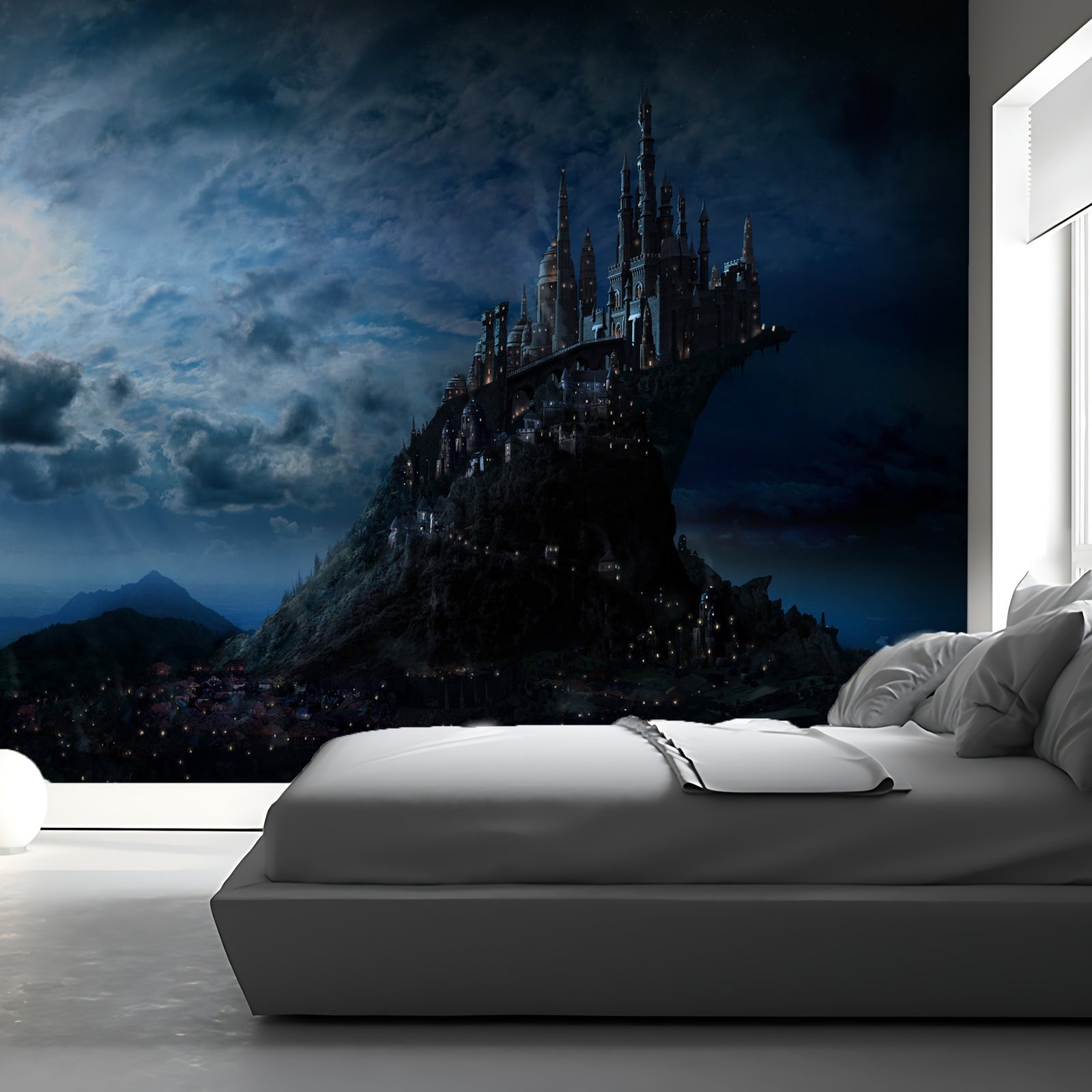 Harry Potter Cliff Castle Wallpaper – Myindianthings