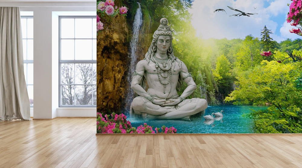 Mahadev And Nature Wallpaper – Myindianthings