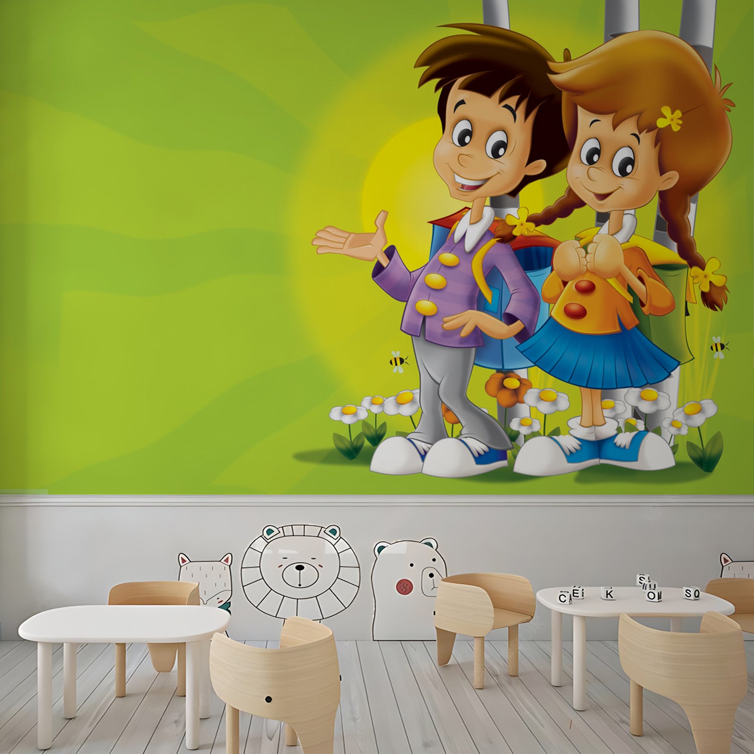 Students School Wallpaper – Myindianthings