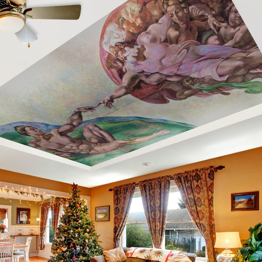 Fresco Ceiling Wallpaper – Myindianthings