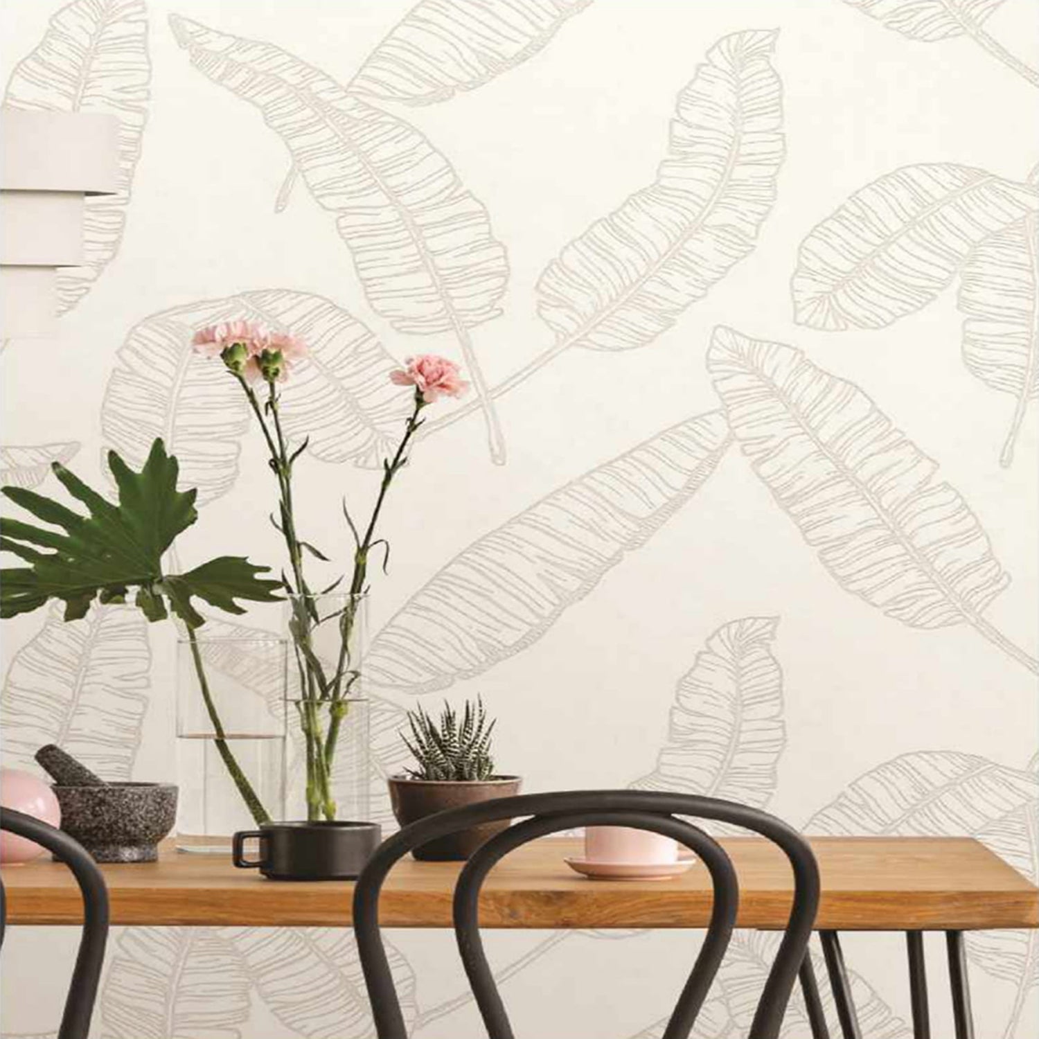 Signature Tropical Stensil Wallpaper – Myindianthings
