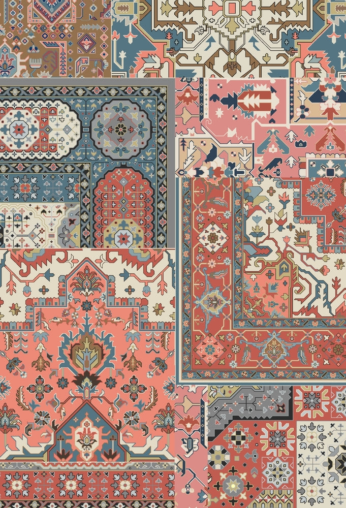 Bohemian Bliss Carpet Wallpaper – Myindianthings