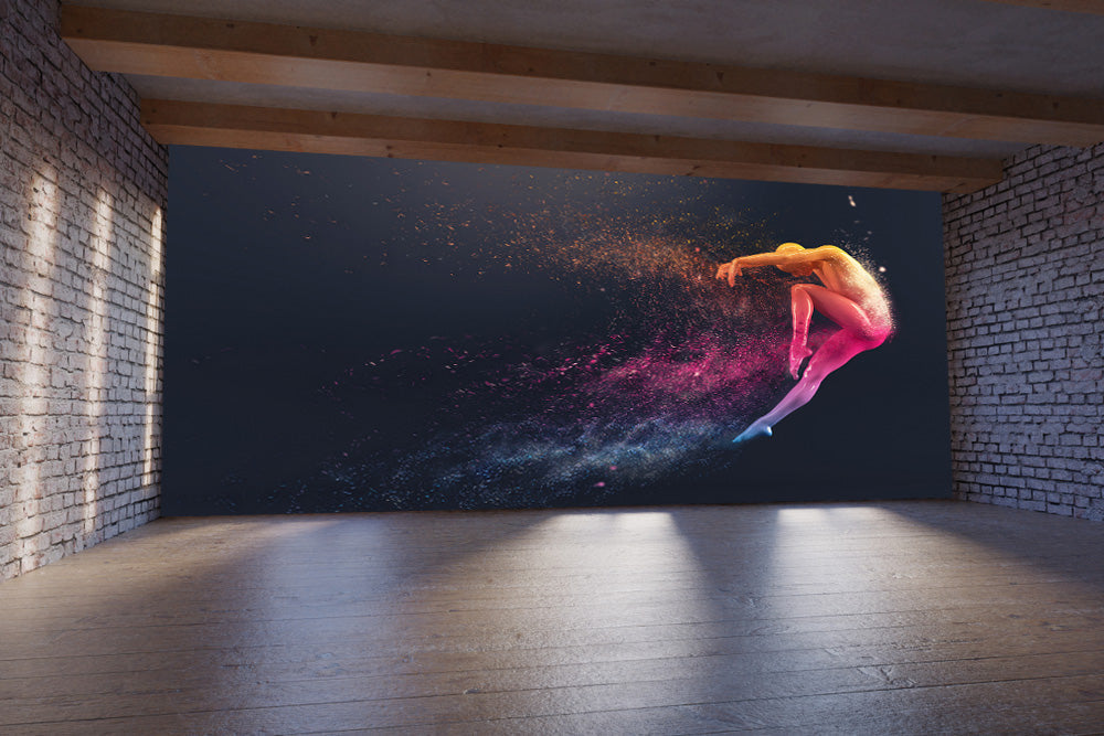 Multicolor Dance Murals Wallpaper – Myindianthings