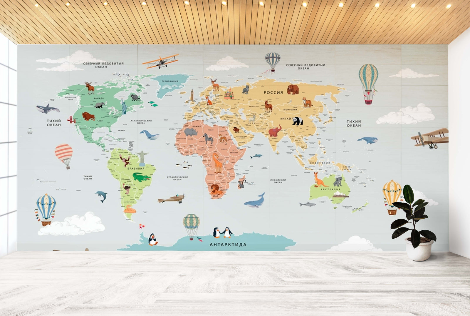 Exotic Escapes Map Wallpaper – Myindianthings