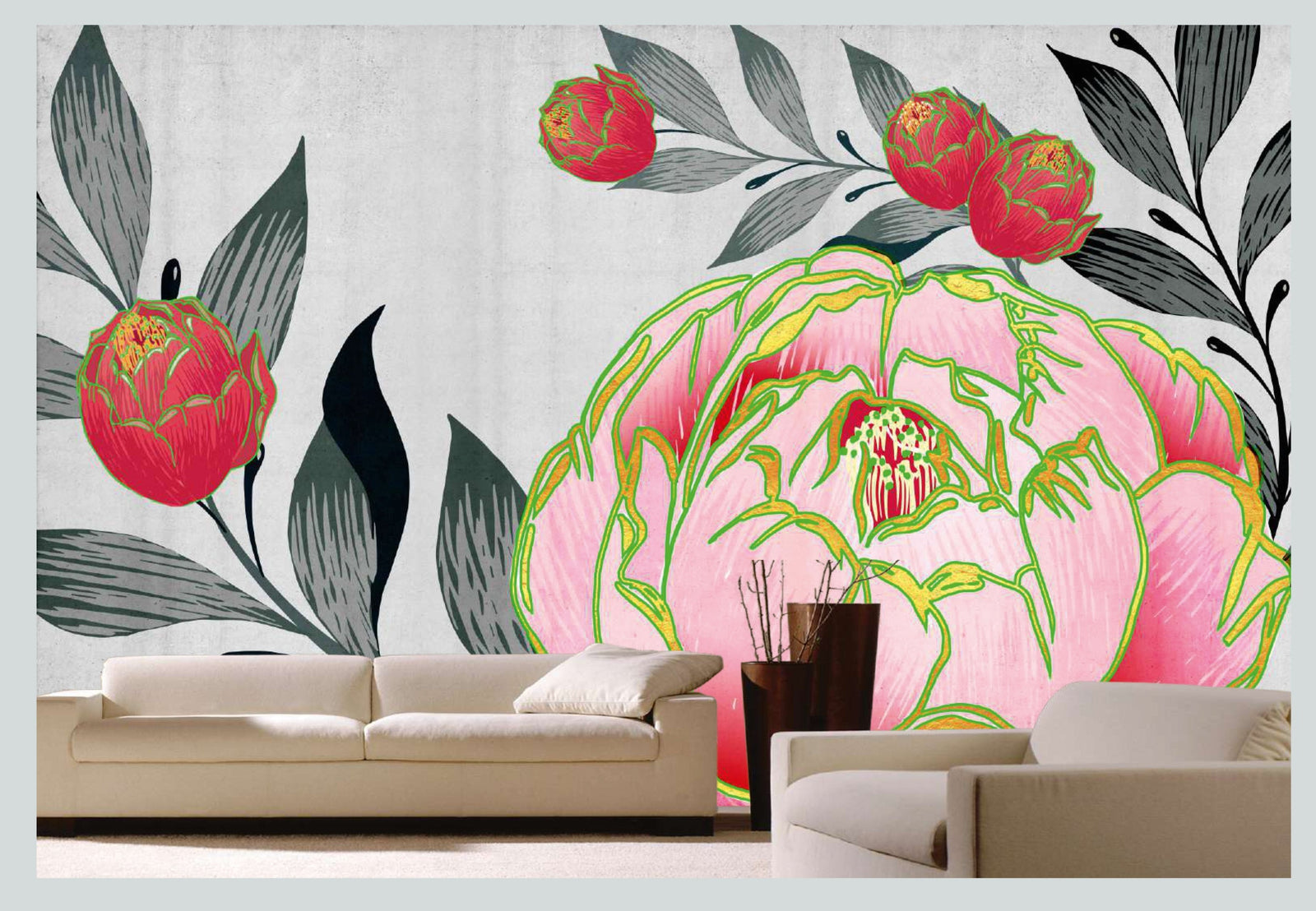 3D Flower Wallpaper – Myindianthings