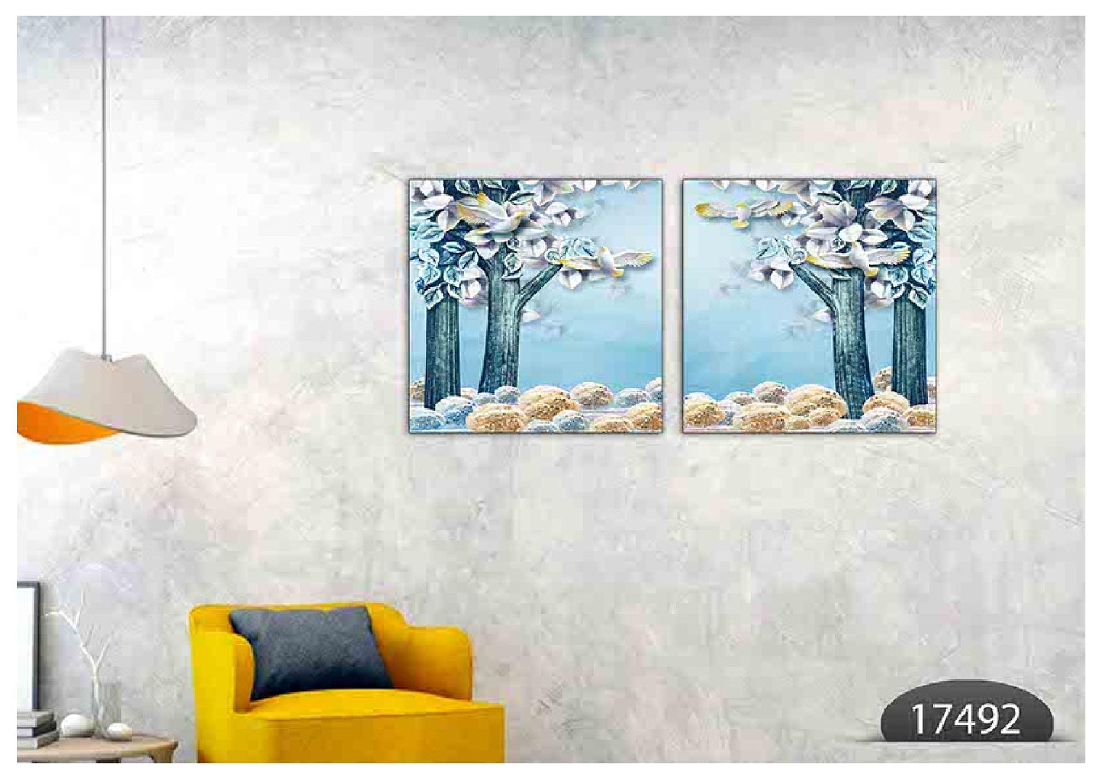 Beautiful Tree Art, Set Of 2 – Myindianthings