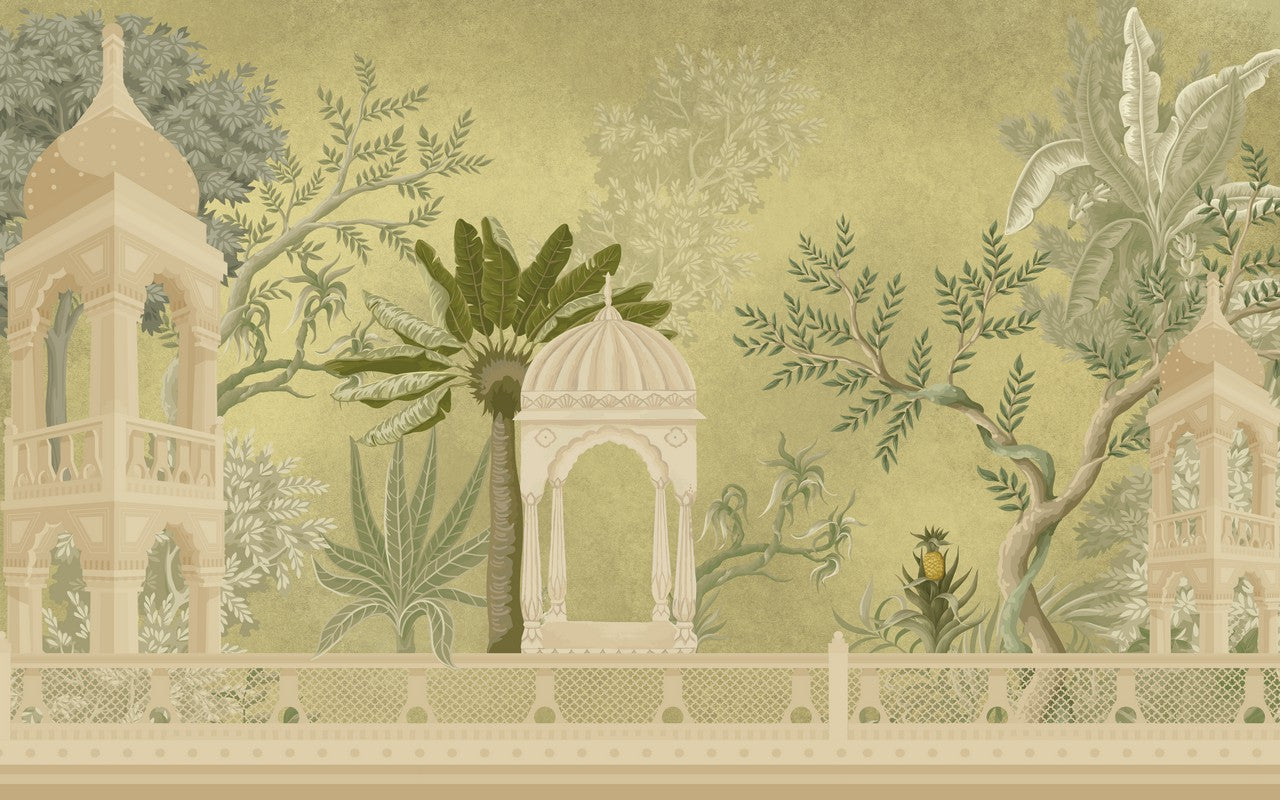 Mughal Era Gate Wallpaper – Myindianthings