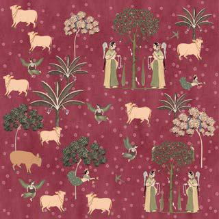 Pink Indian Pattern – Myindianthings