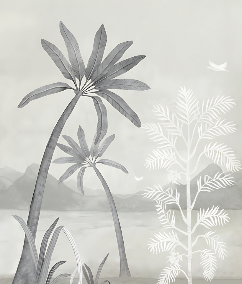 Coconut Tree Scenic Wallpaper – Myindianthings