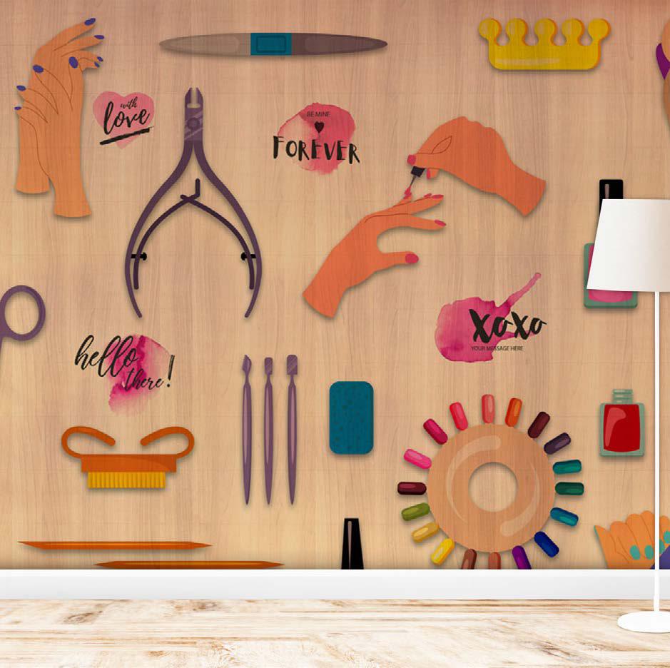 Sleek Salon Wallpaper – Myindianthings