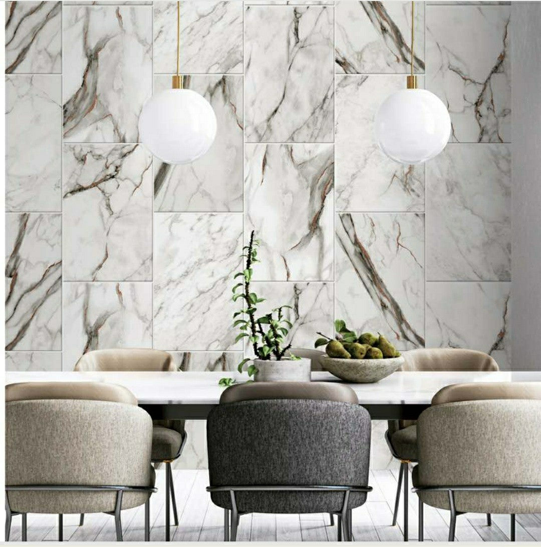 Floor Tile Look Wallpaper Roll – Myindianthings