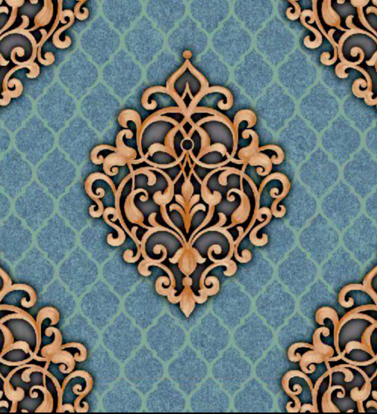 Divine Era Damask Wallpaper – Myindianthings