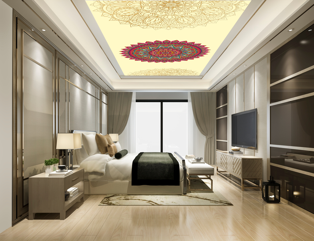 Mandala Ceiling Wallpaper – Myindianthings