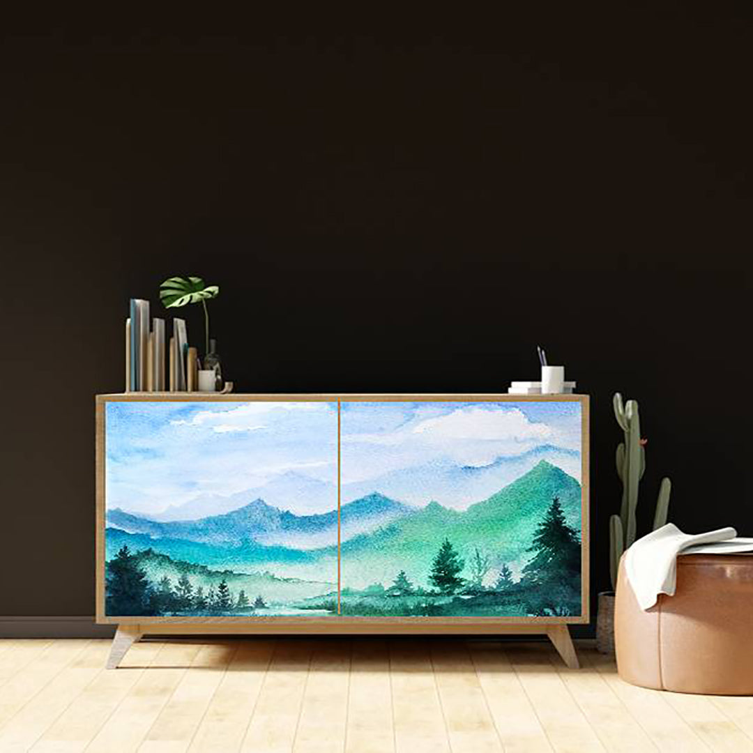 Beautiful Scenery Sticker – Myindianthings